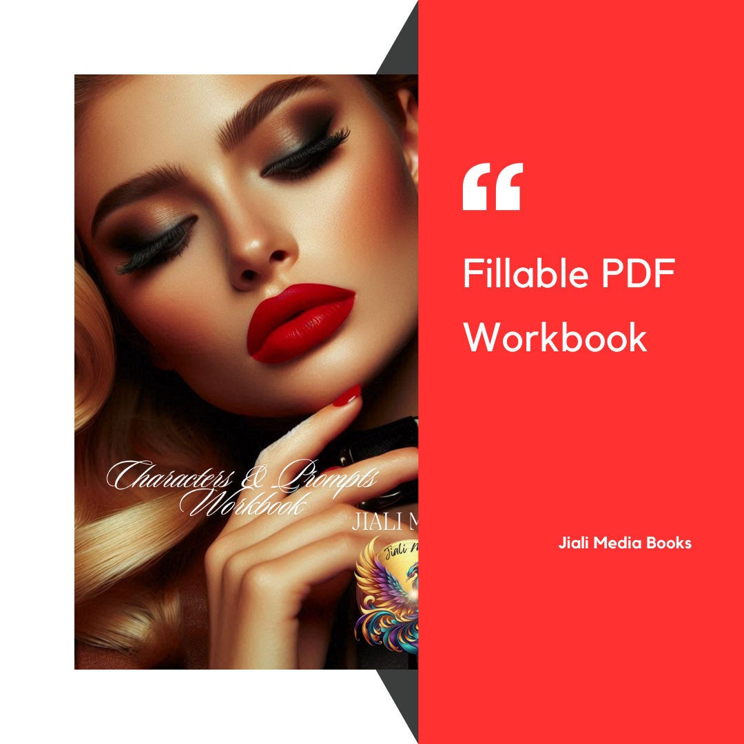 Characters and Prompts Workbook - Etsy