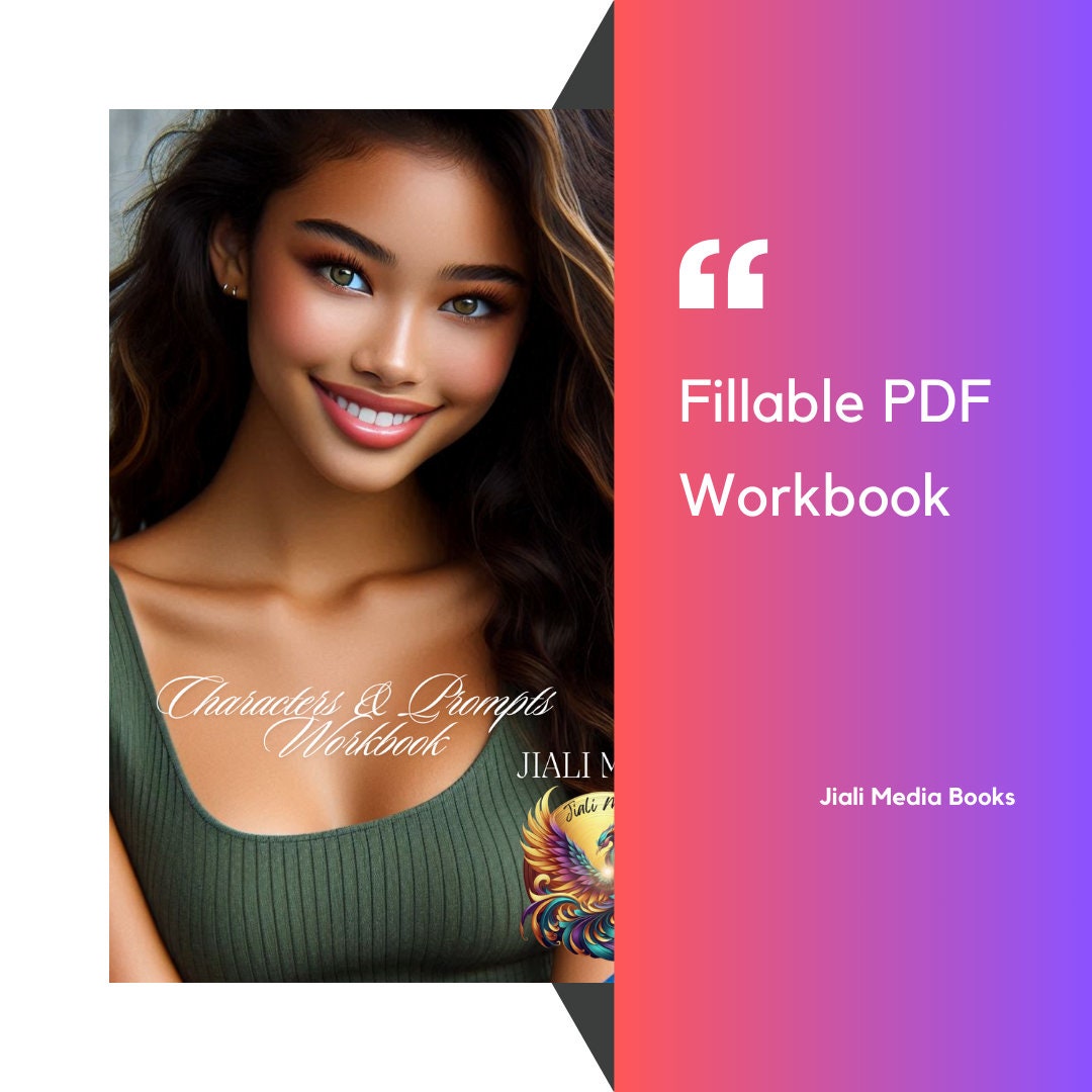 Characters and Prompts Workbook - Etsy