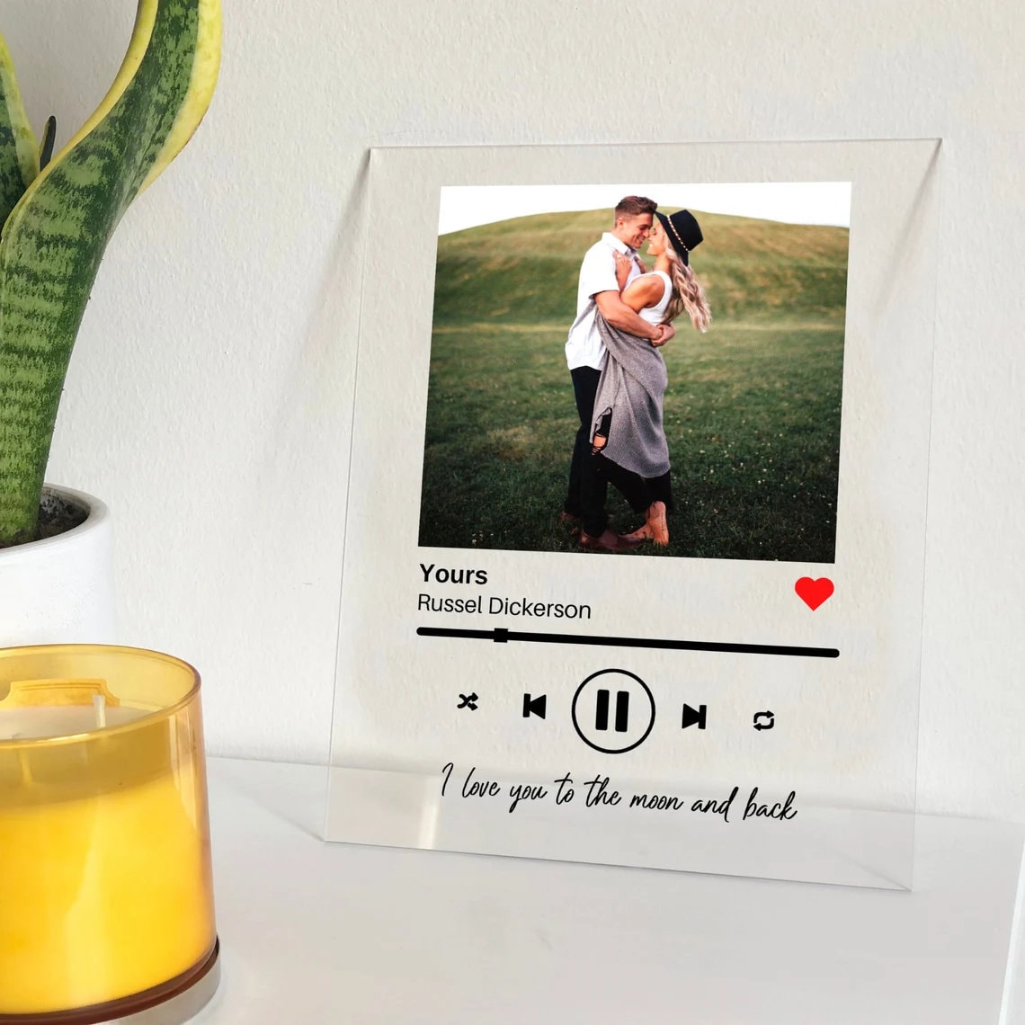 Personalized Gift Song Plaque Anniversary Gift for Him, Anniversary ...
