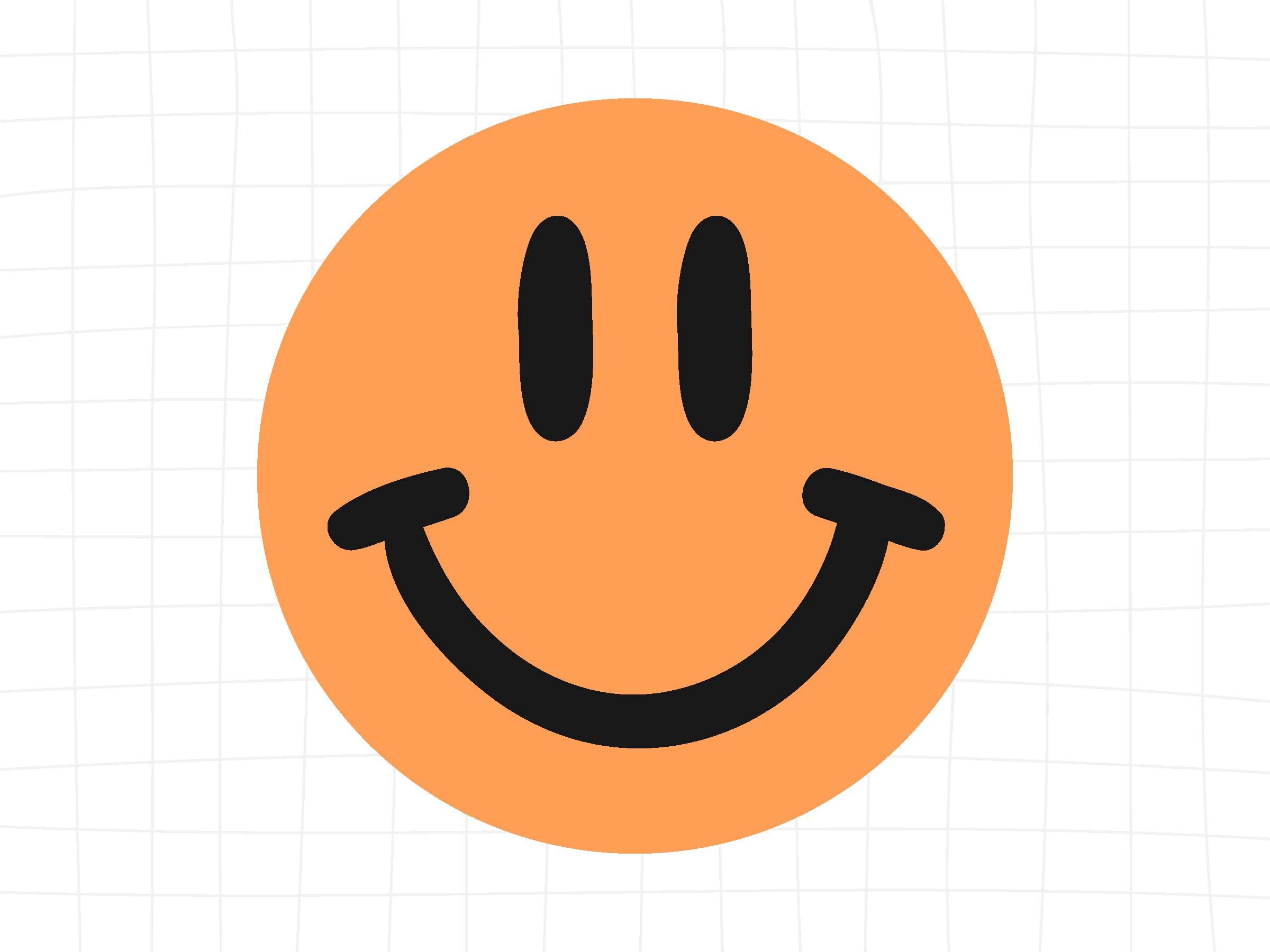 Happy Face Png Sublimation Smile Png File. - Etsy