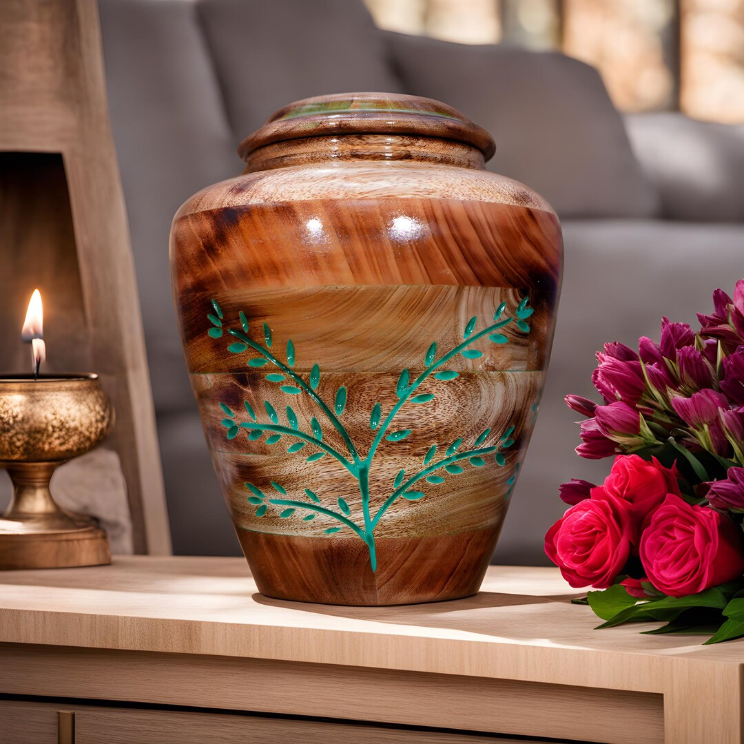 Urn for Human Ashes Cremation Urn for Male-female Adult Burial Caskets for Adult Ashes - Etsy