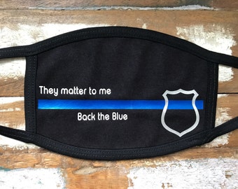 Police Face Mask | Etsy