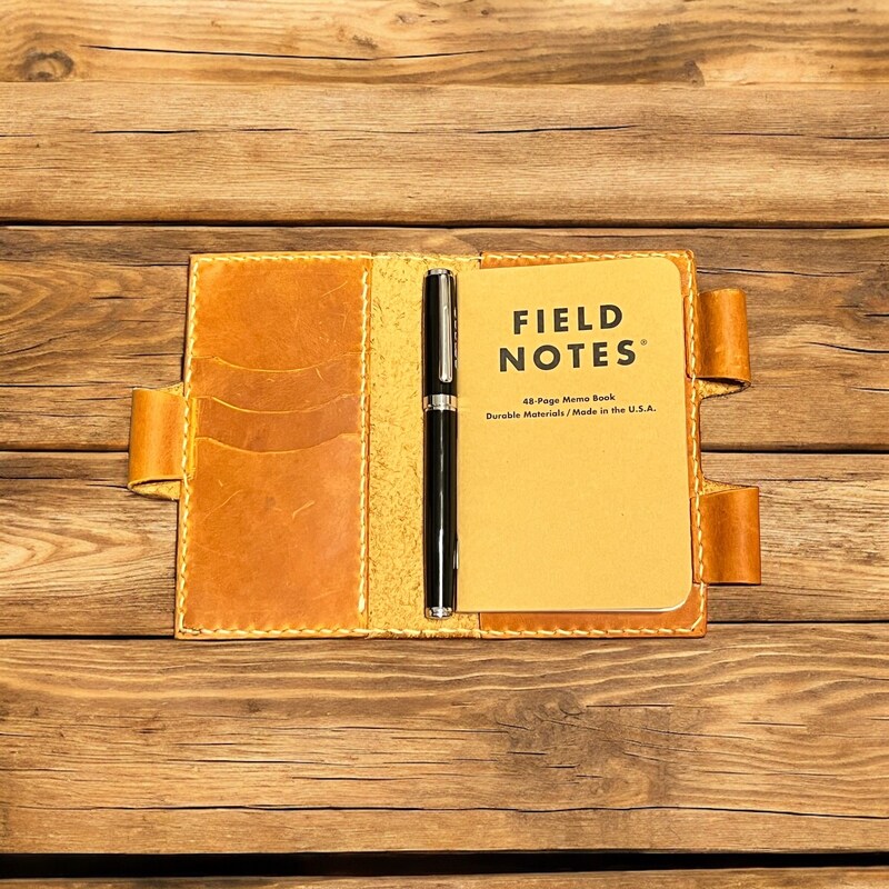 Leather Field Notes - Etsy