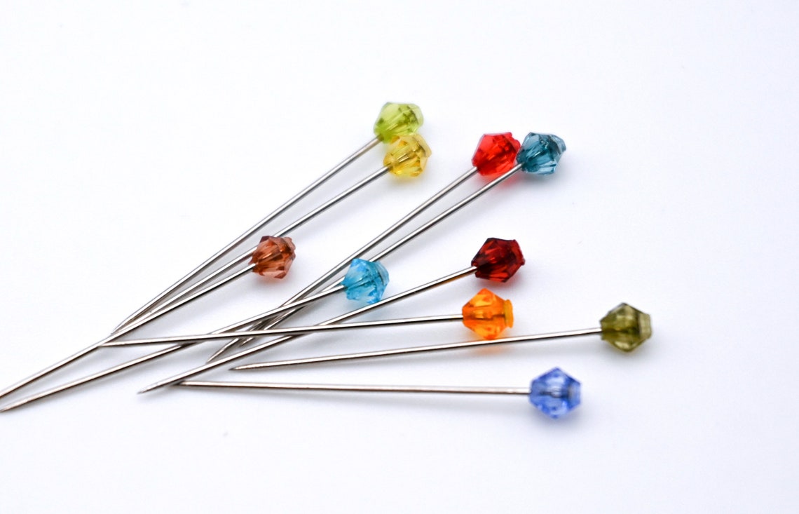 10 Sewing Pins - Etsy
