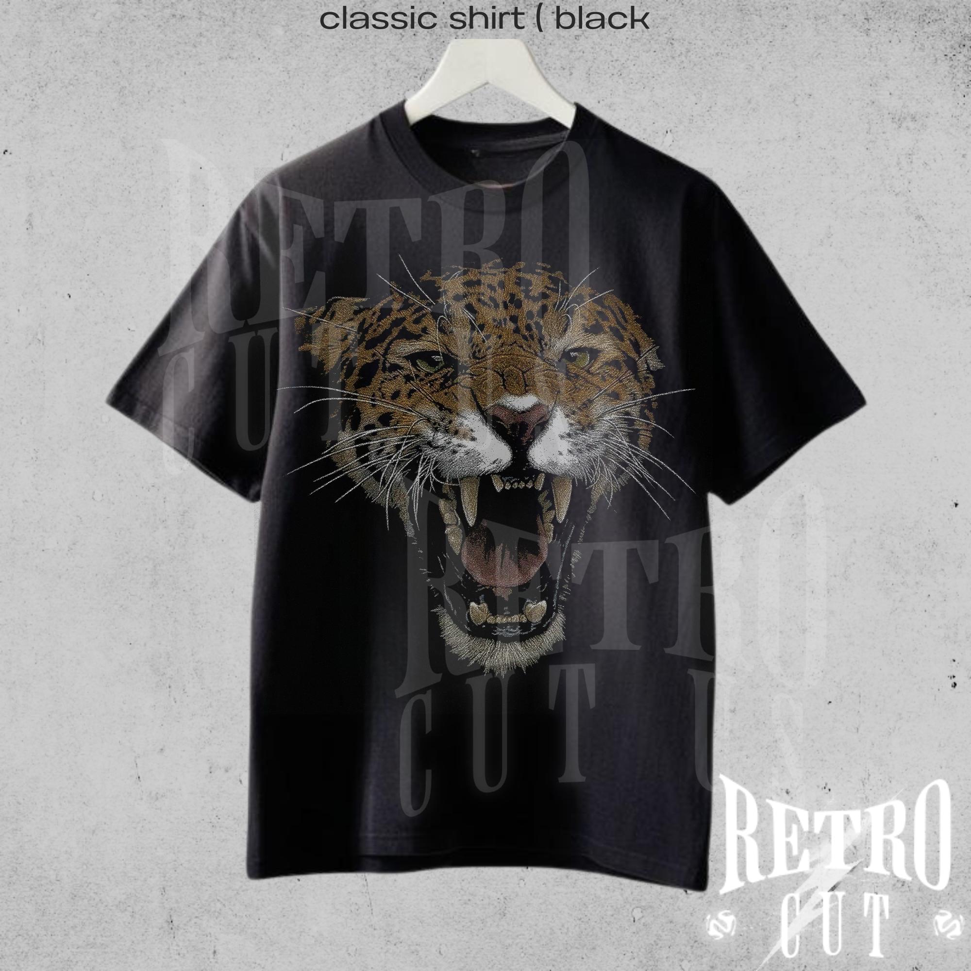 Y2K Vintage Tiger Shirt, 2000s Grunge Graphic Tee, Retro Animal Print T ...
