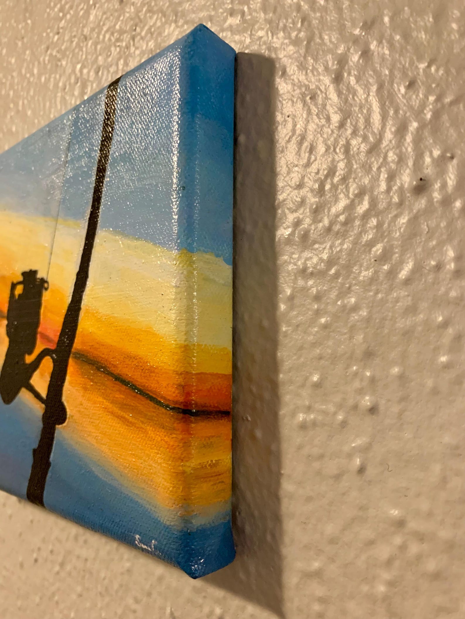 Last Light, Last Cast Fishing Art, Sunset Painting, Lake Art, Fishing ...