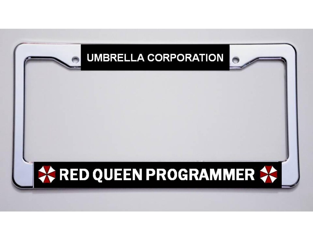 Resident Evil Fans umbrella Corporation/red Queen Programmer Chrome ...