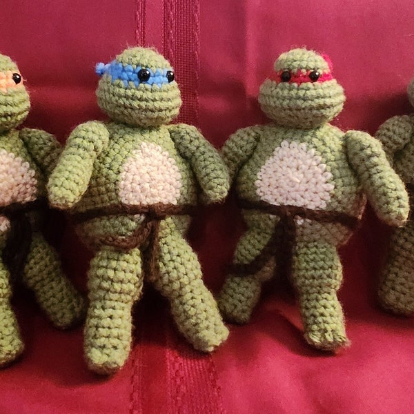 Tmnt Crochet - Etsy