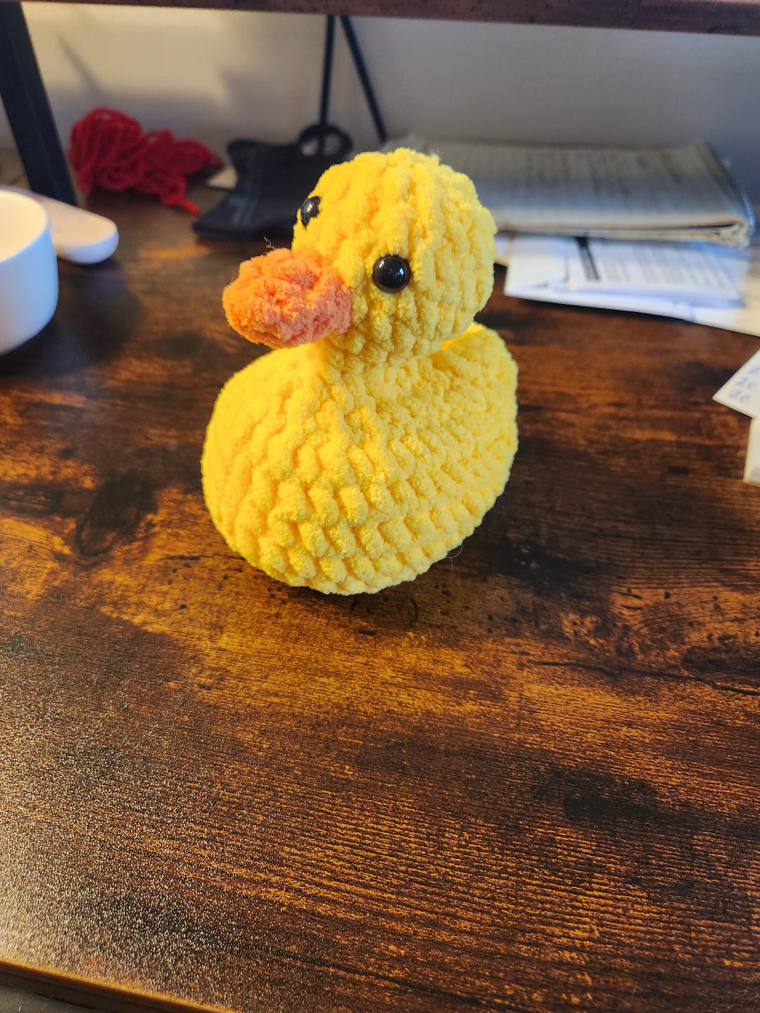 Crochet Handmade Plush Rubber Ducky - Etsy