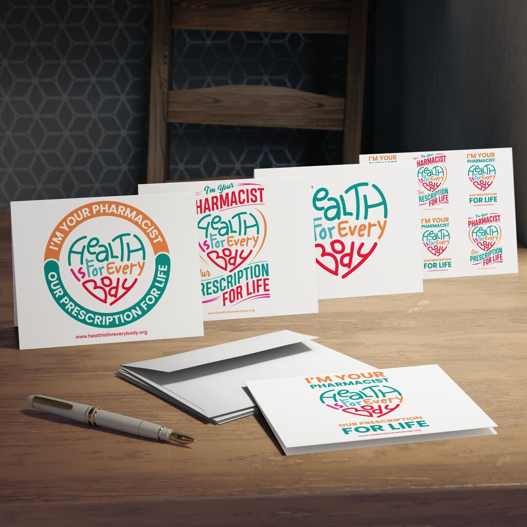 Pharmacist Multi-design Greeting Cards 5-pack - Etsy