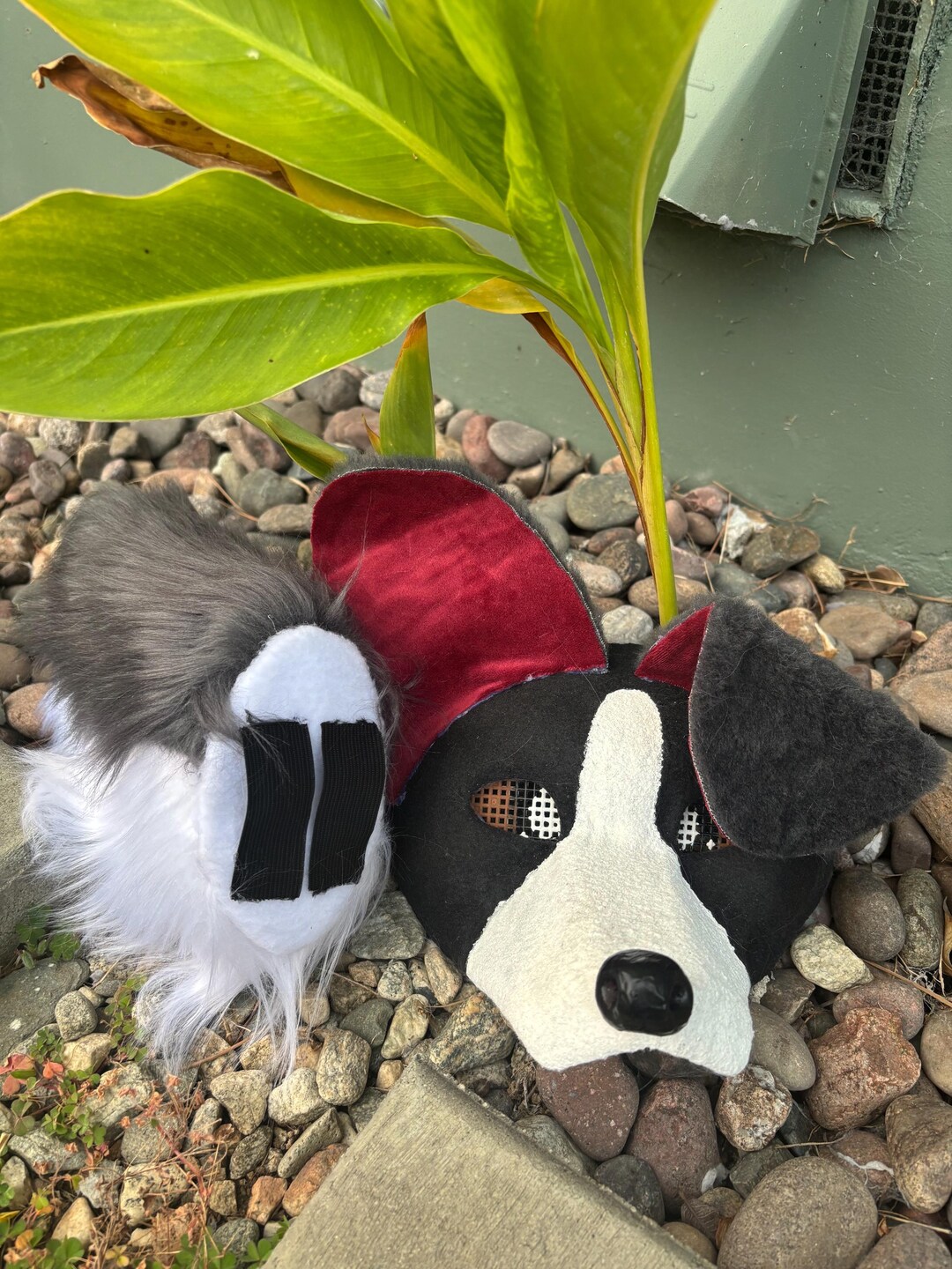 Border Collie Mask + Tail! - Etsy