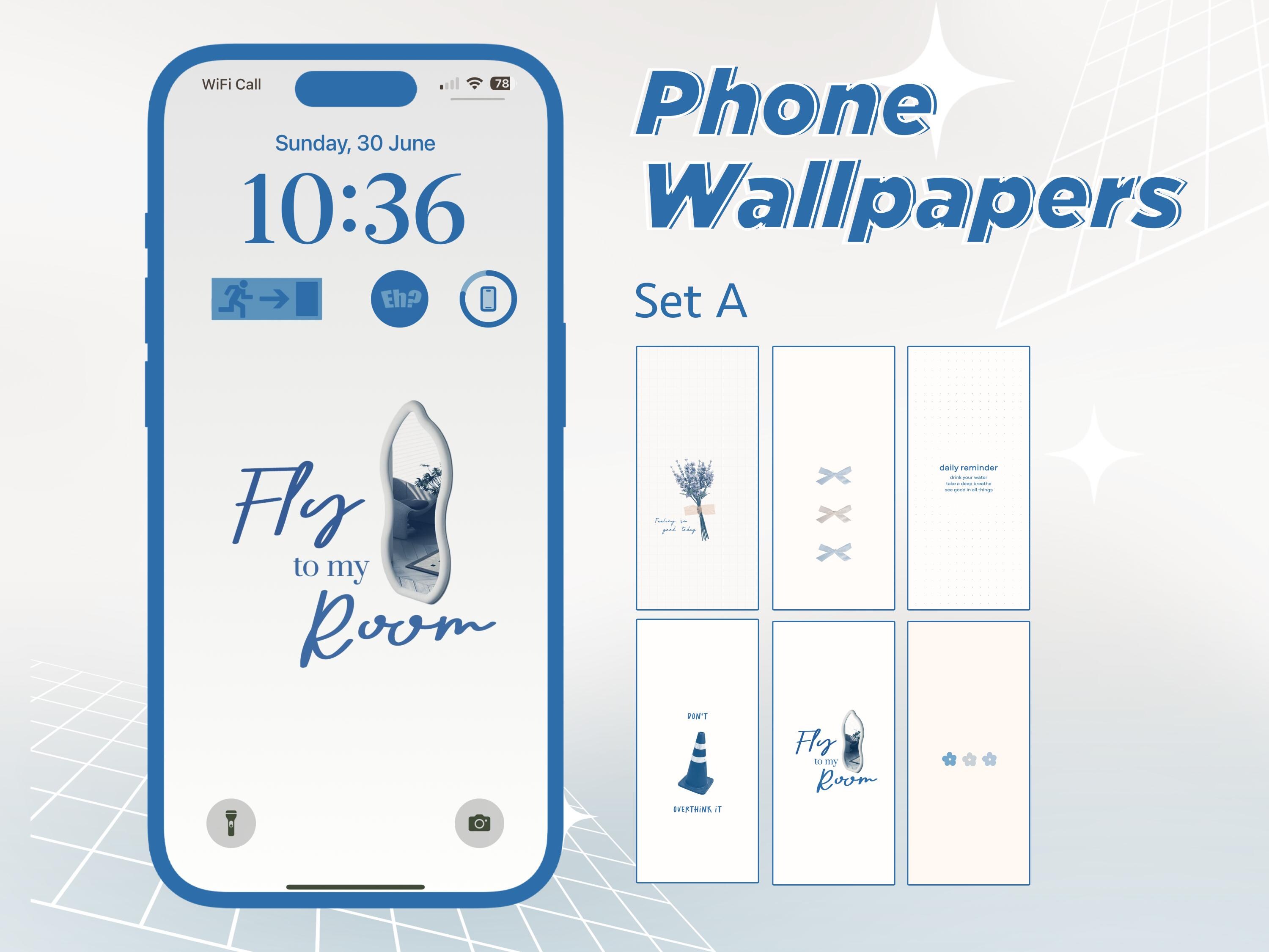 Trendy Y2K Aesthetic App Icon Pack Minimal Retro Cute Style Designs ...
