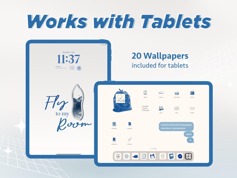 Y2K Aesthetic Icon Pack Minimal Designs Retro Style Wallpapers and ...