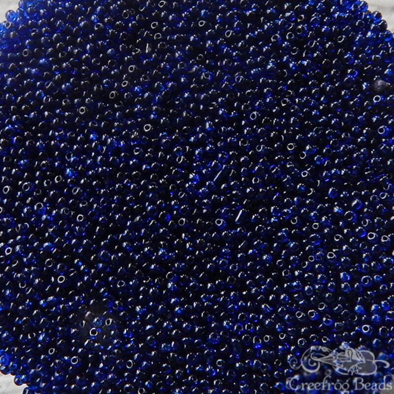 Blue Seed Beads - Etsy