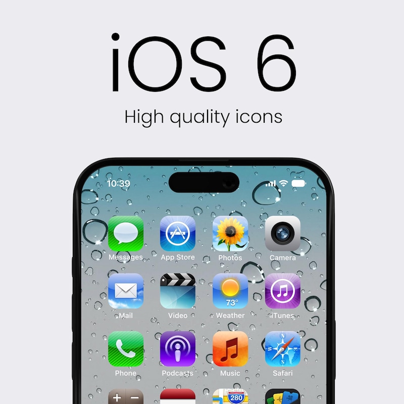 iPhone App Icons - Etsy