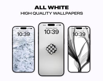 All White Light Mode Wallpapers for iPhone and Android Phones Home ...