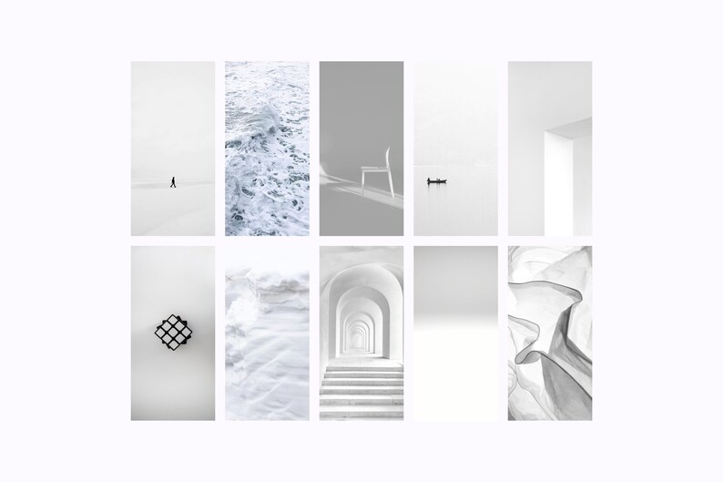 All White Light Mode Wallpapers for iPhone and Android Phones Home ...
