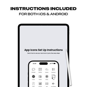 Glow iPhone App Icons Homescreen Icons Minimal Glowing Home Screen ...