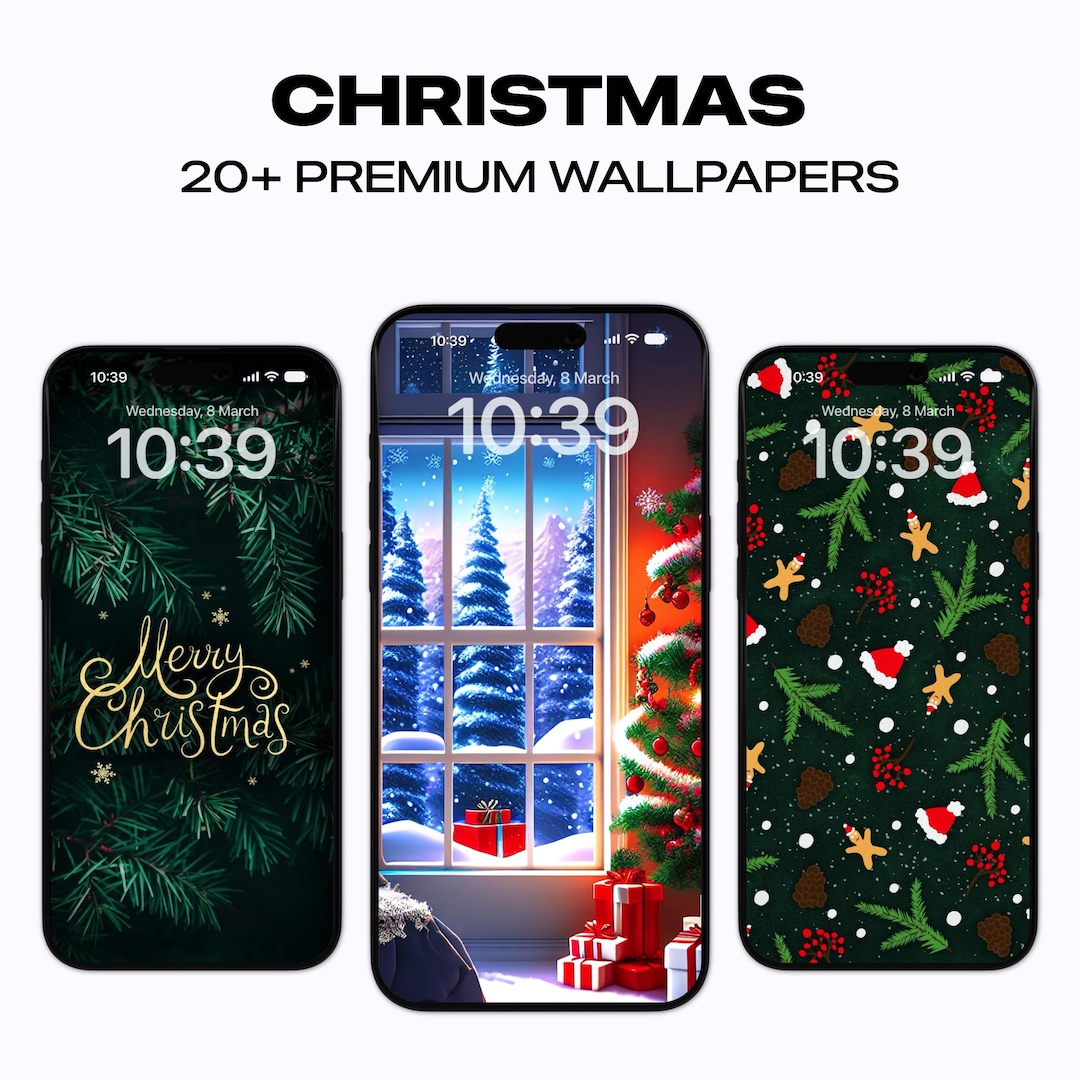20 Christmas Style Wallpapers for iPhone and Android Phones Home ...