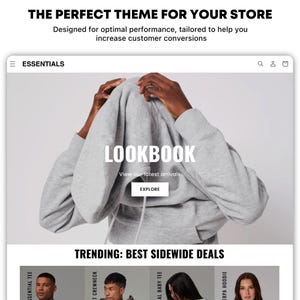 Essentials Shopify Theme | Shopify 2.0 Theme Template | Fashion Shopify ...