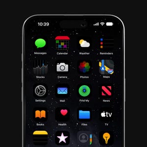 Dark Mode Ios Onyx Black App Icons Dark Minimal Stunning Ios 14 ...