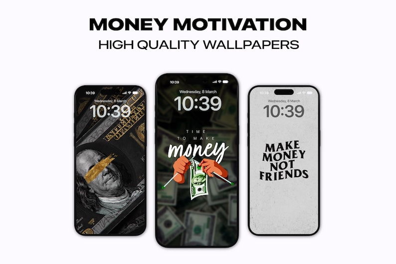 20+ Money Motivation Wallpapers for iPhone and Android Phones Home ...