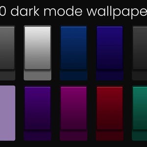 Dark Mode iPhone App Icons Homescreen Icons Minimal Inflatable Home ...