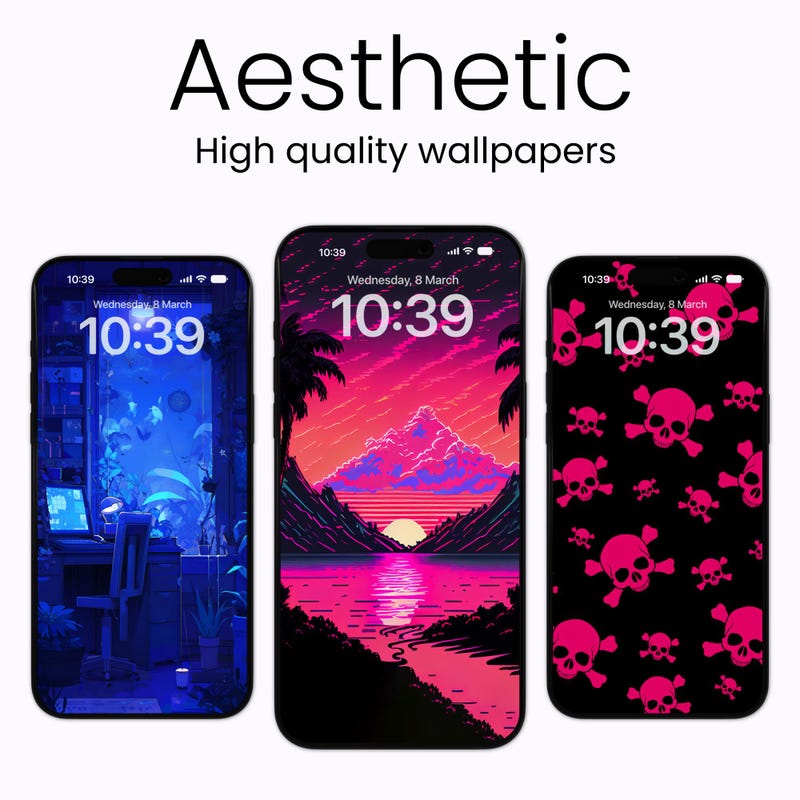 Wallpaper Case - Etsy