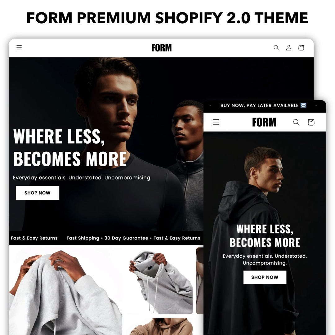 Form Shopify 2.0 Theme | Shopify Theme Template | Fashion Shopify Theme ...