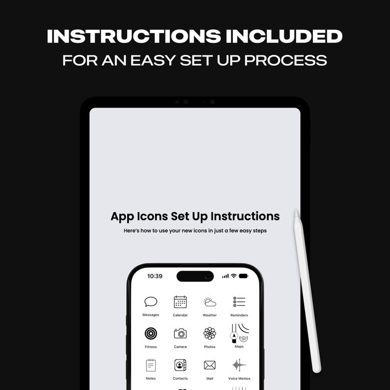 Dark Mode Ios Onyx Black App Icons Dark Minimal Stunning Ios 14 ...