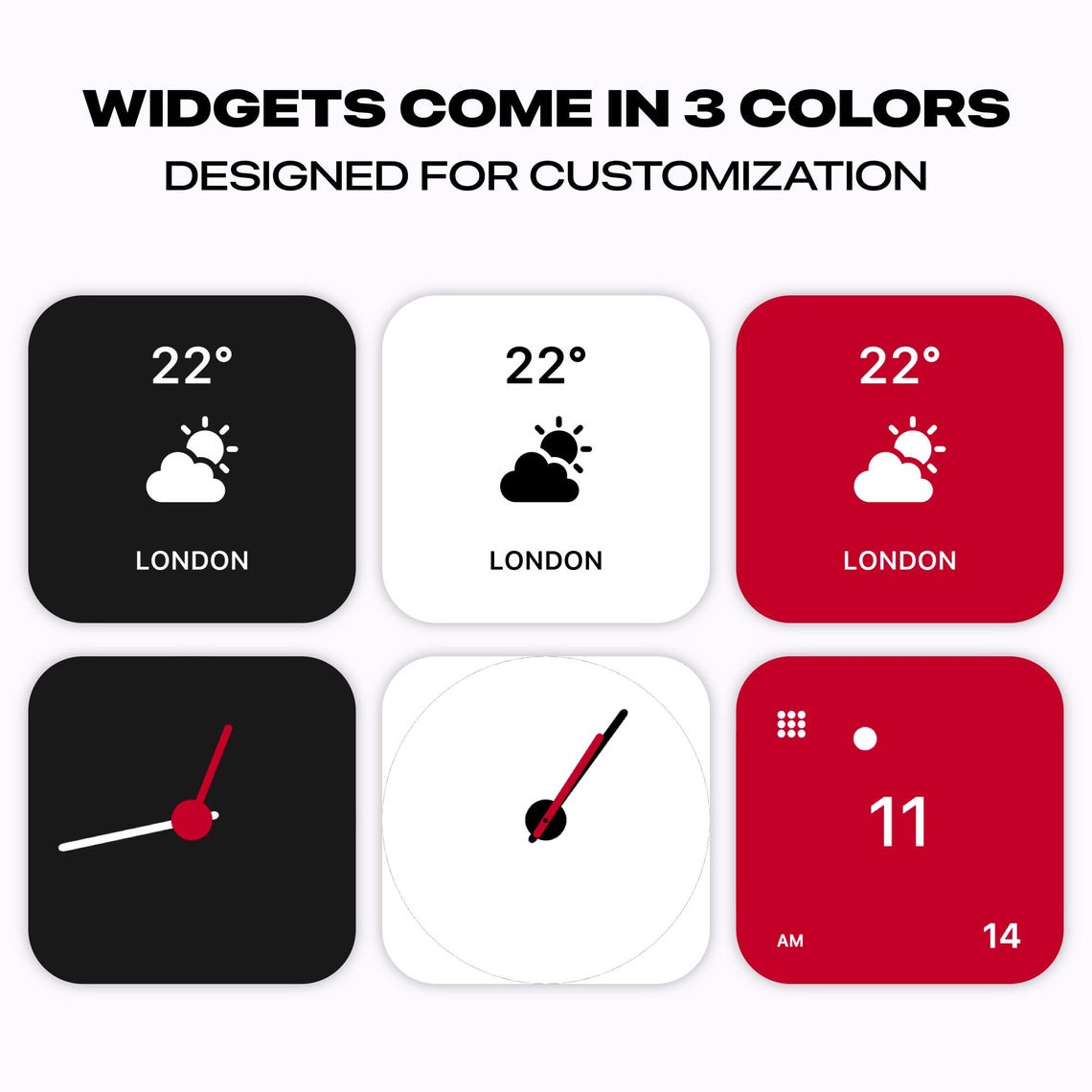 Nothing Phone Widgets & Wallpapers Pack | iPhone Widgets | Widgy ...