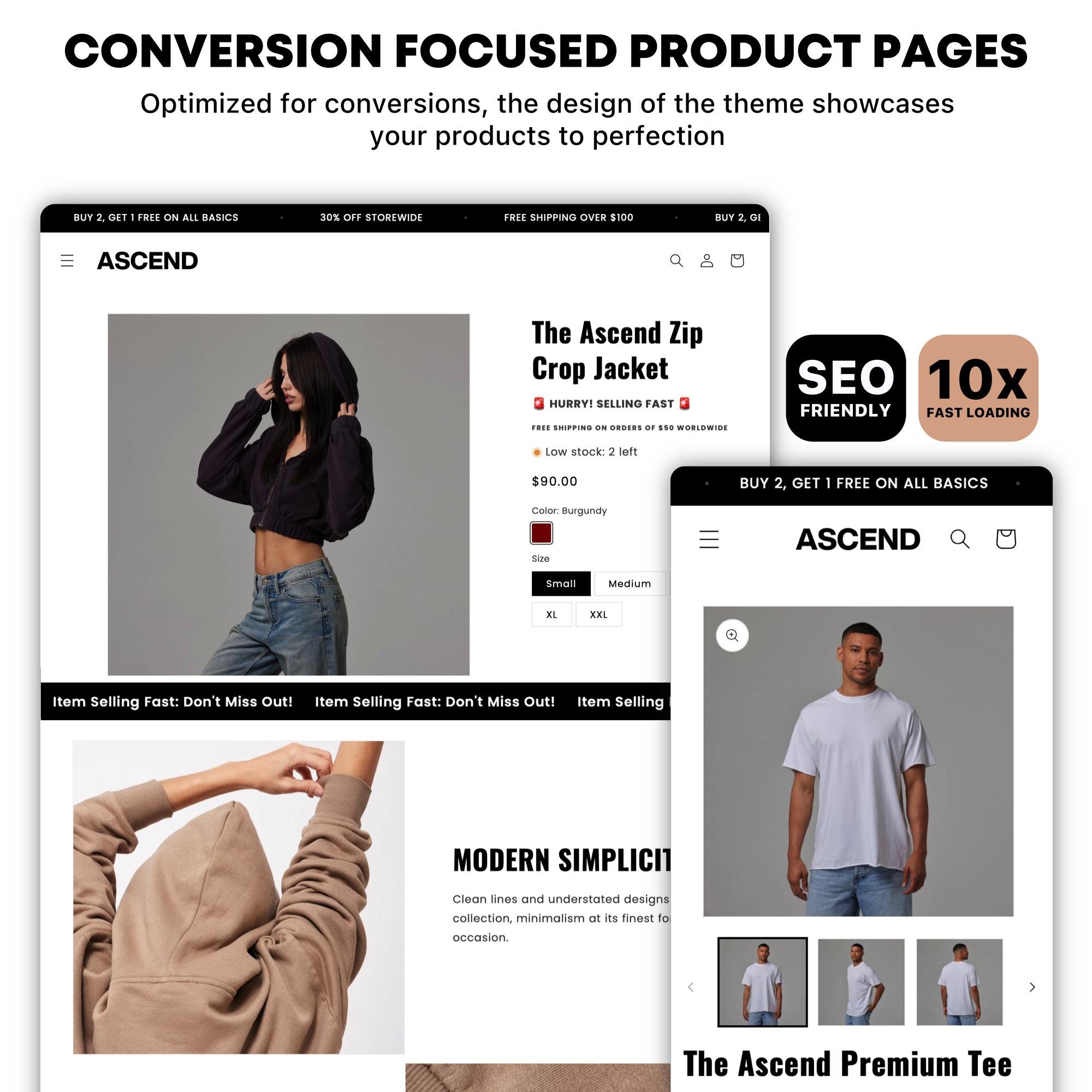 Ascend Shopify Theme | Shopify Theme | Fashion Shopify Theme | Shopify ...