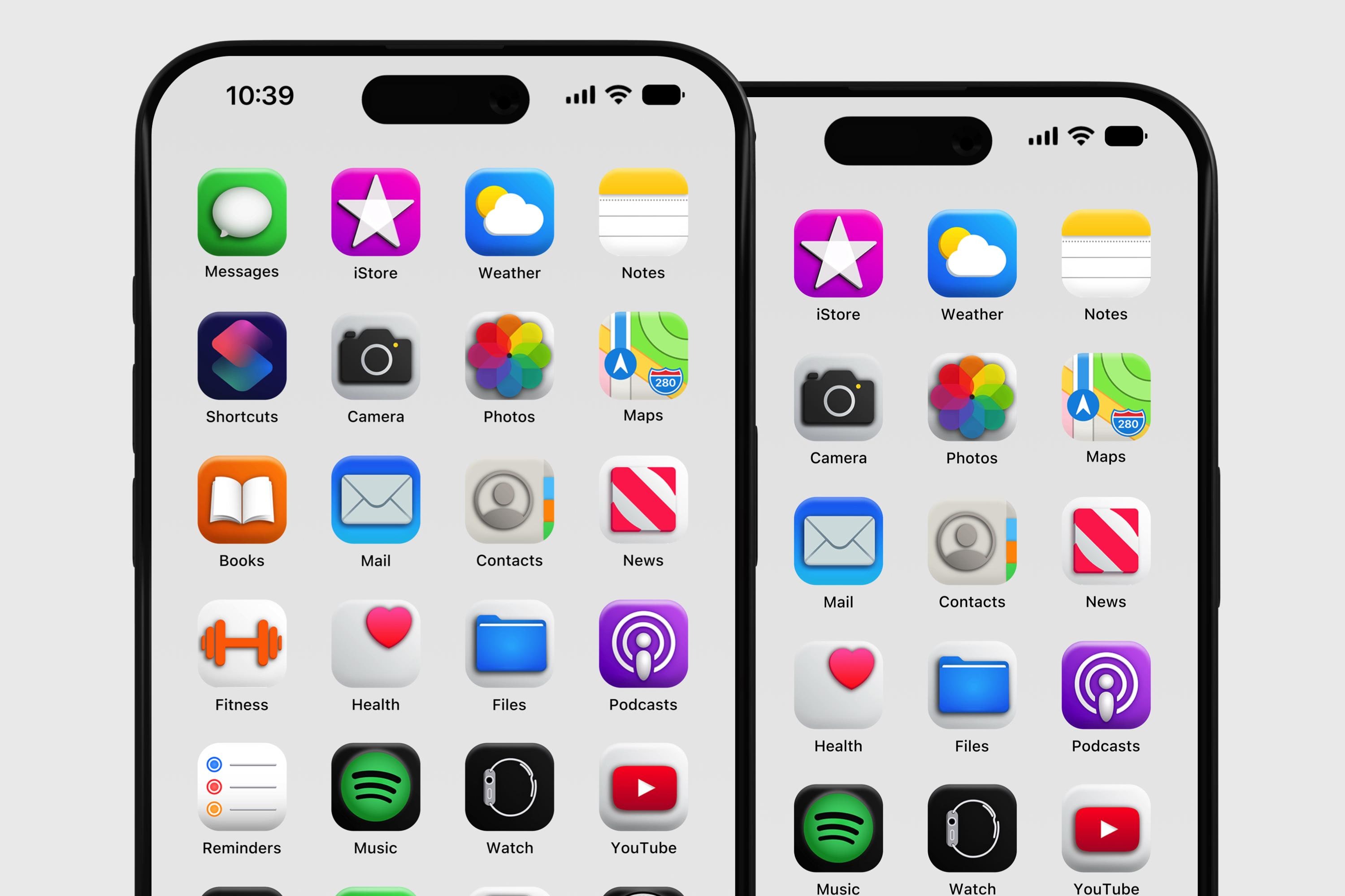 Premium Light and Dark App Icons 3D | Minimal | Ios 18 Homescreen ...