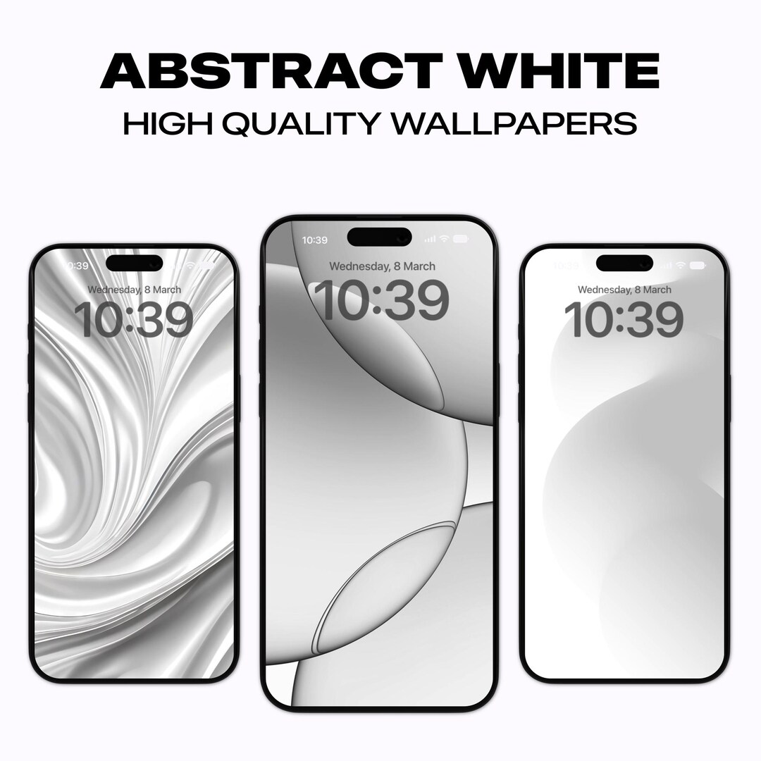 All White Light Mode Wallpapers for iPhone and Android Phones Home ...