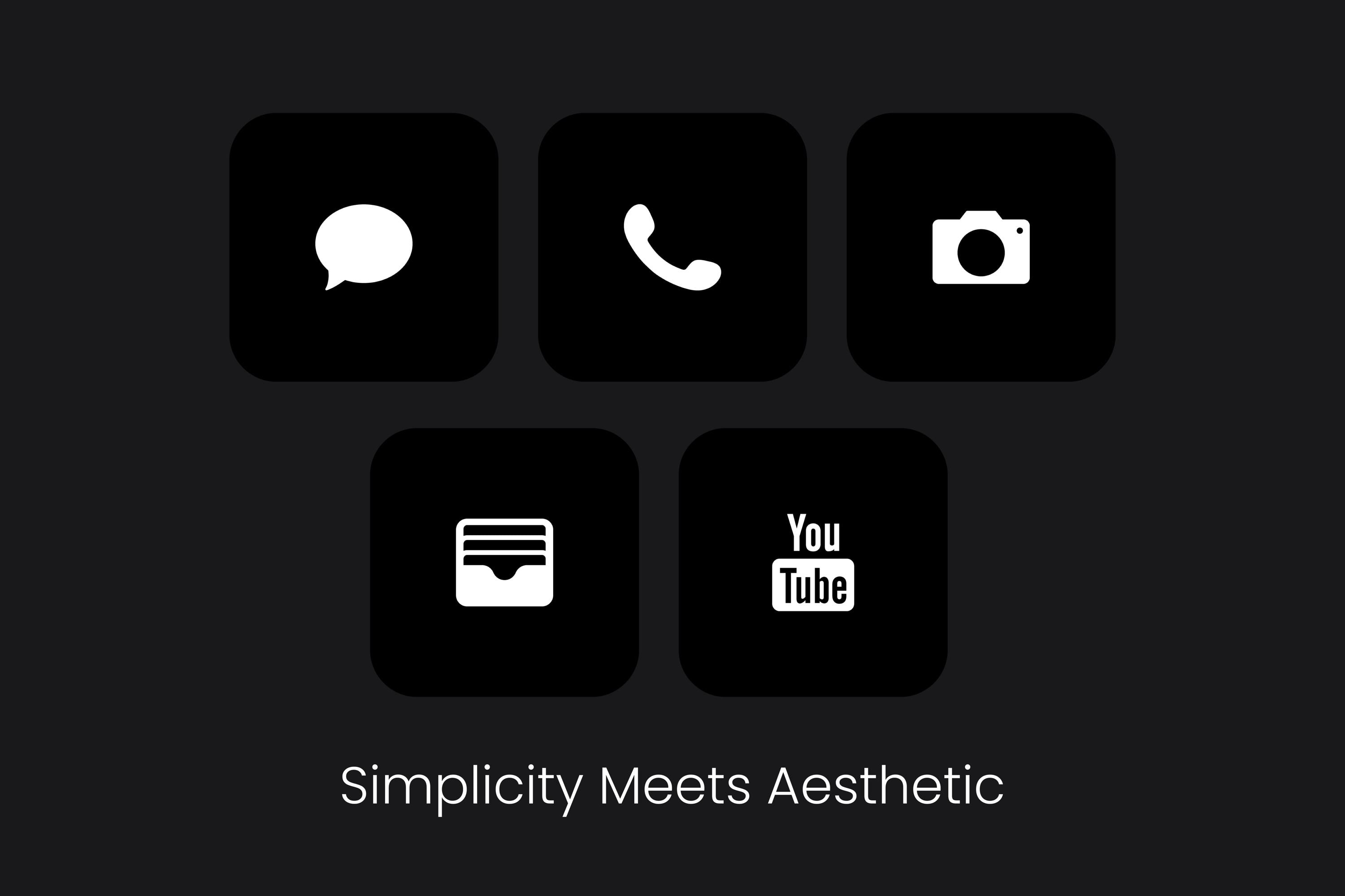 IPhone Ios 17 App Icons Homescreen Icons Home Screen Widgets Social ...