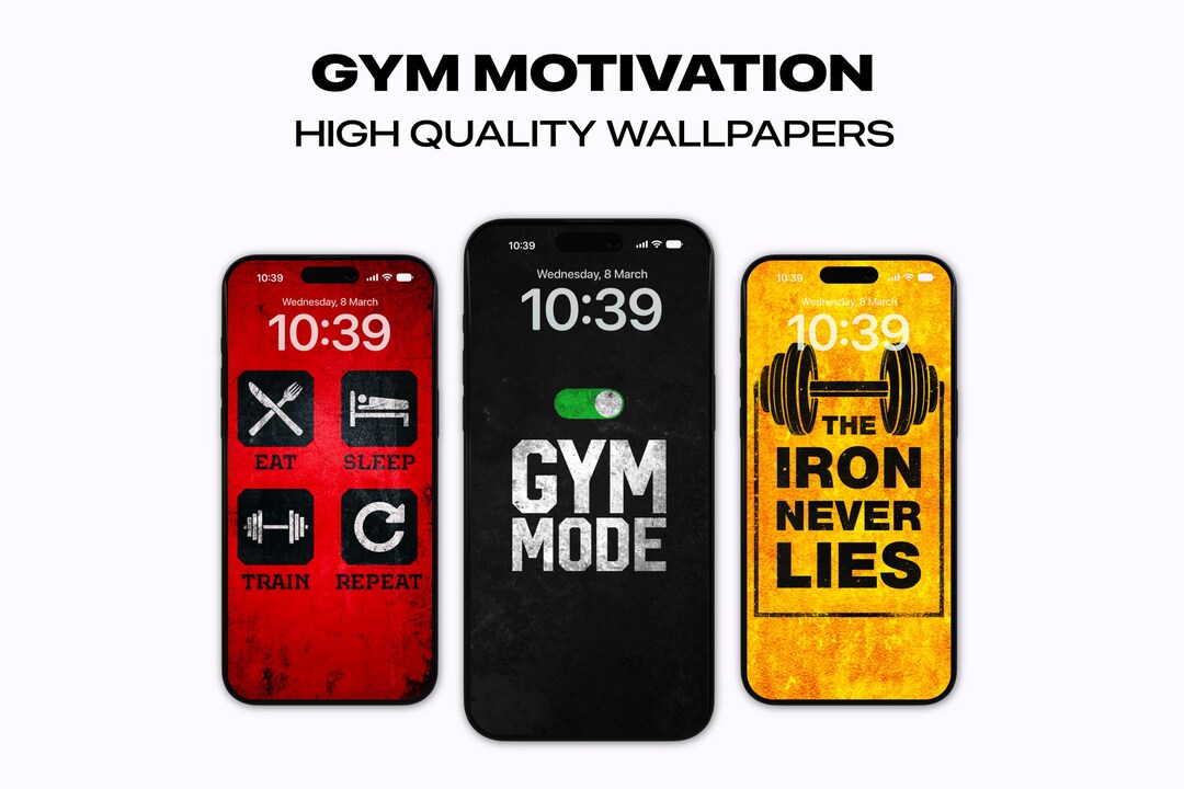 Gym Motivation Wallpapers for iPhone and Android Phones Home ...