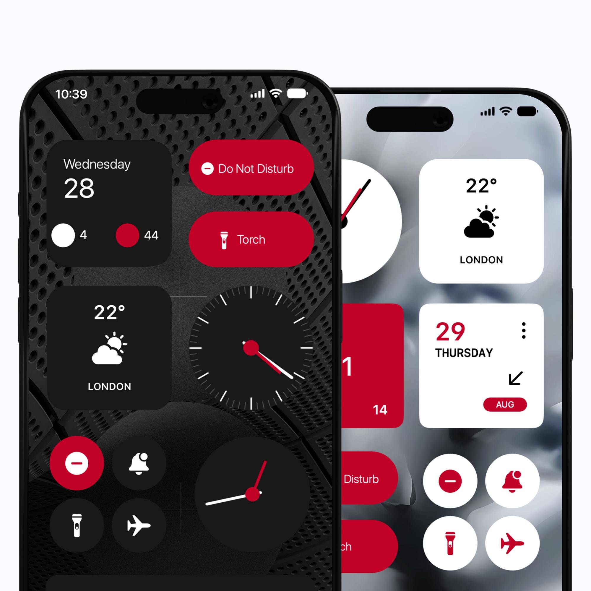 Nothing Phone Widgets & Wallpapers Pack | iPhone Widgets | Widgy ...