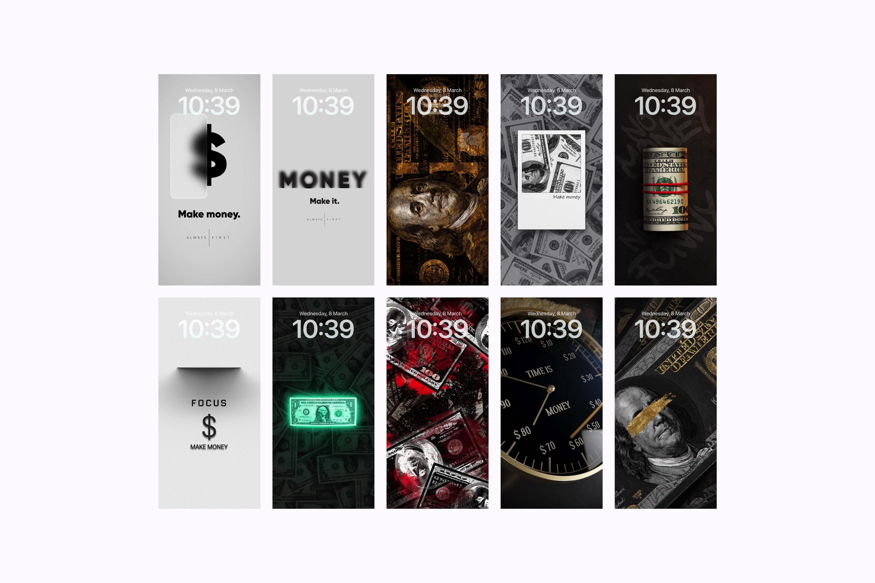 20+ Money Motivation Wallpapers for iPhone and Android Phones Home ...