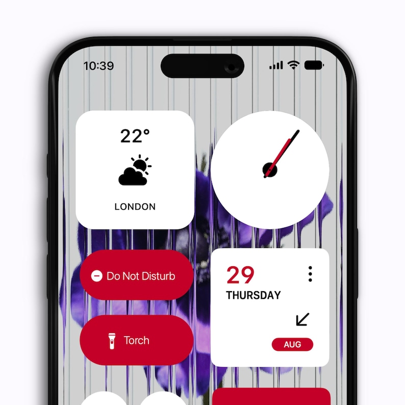 Nothing Phone Widgets & Wallpapers Pack | iPhone Widgets | Widgy ...