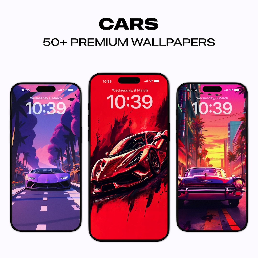 50+ Cars Wallpapers for iPhone and Android Phones Home & Lockscreen HD ...