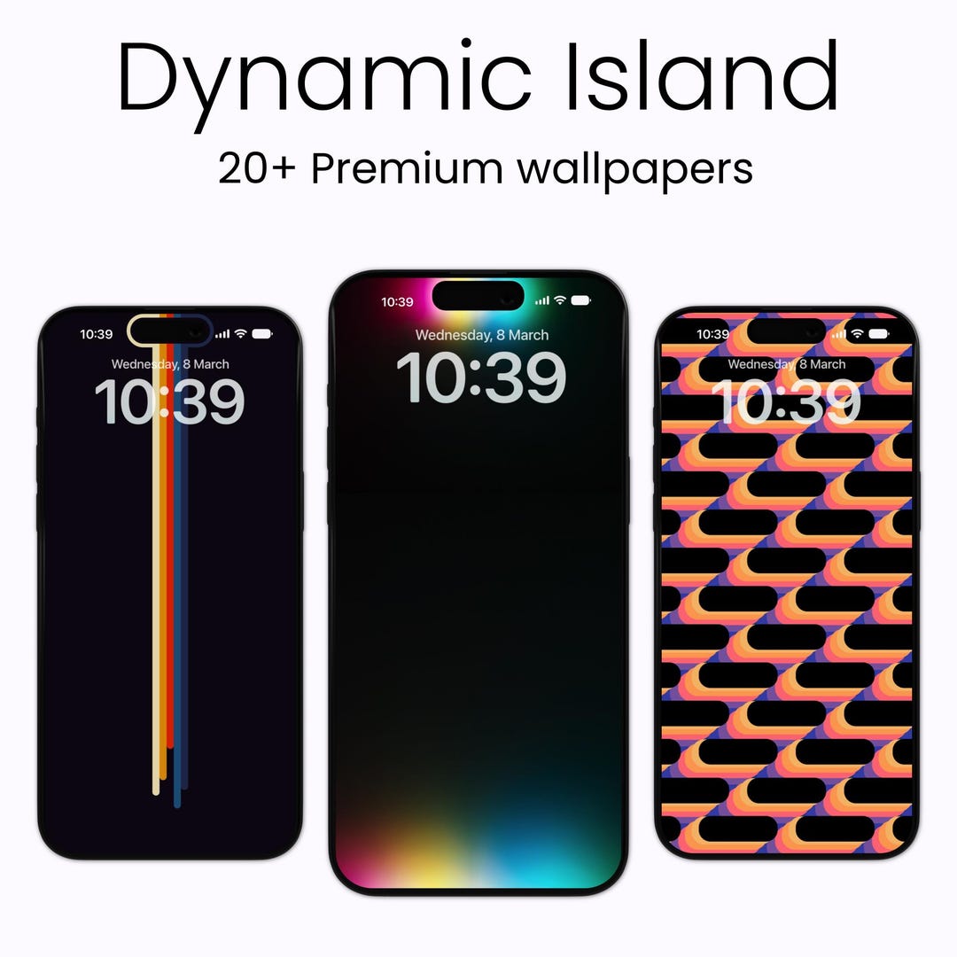 20+ Dynamic Island Wallpapers for iPhone and Android Phones Home ...