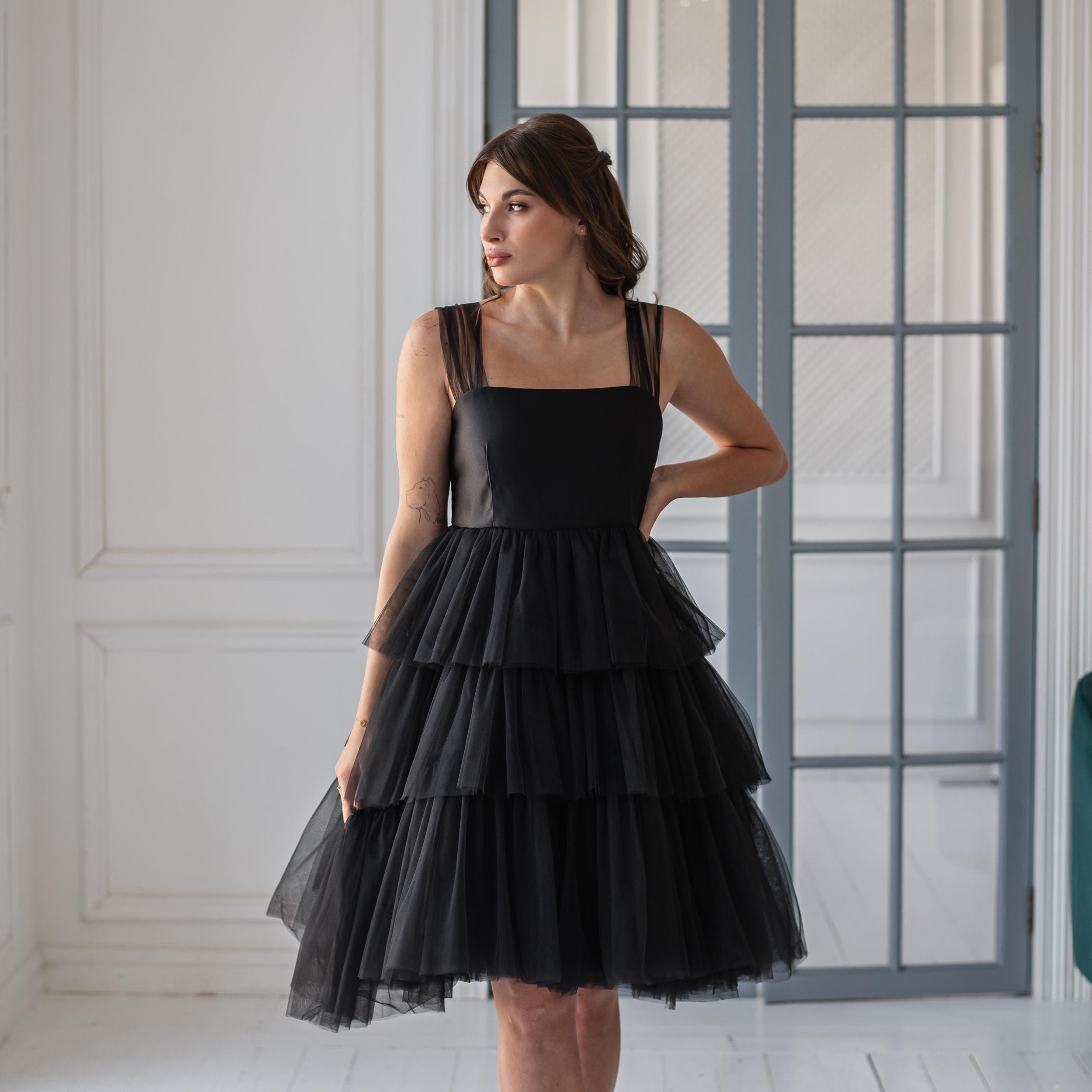 Layered Tulle Dress, Ruffle Tulle Dress, Tulle Bridesmaid Layered Tulle Dress, Ruffle Tulle Dress, Tulle Bridesmaid
