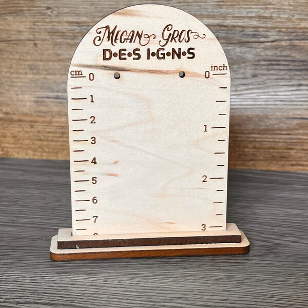 Earring Display With Ruler - Etsy