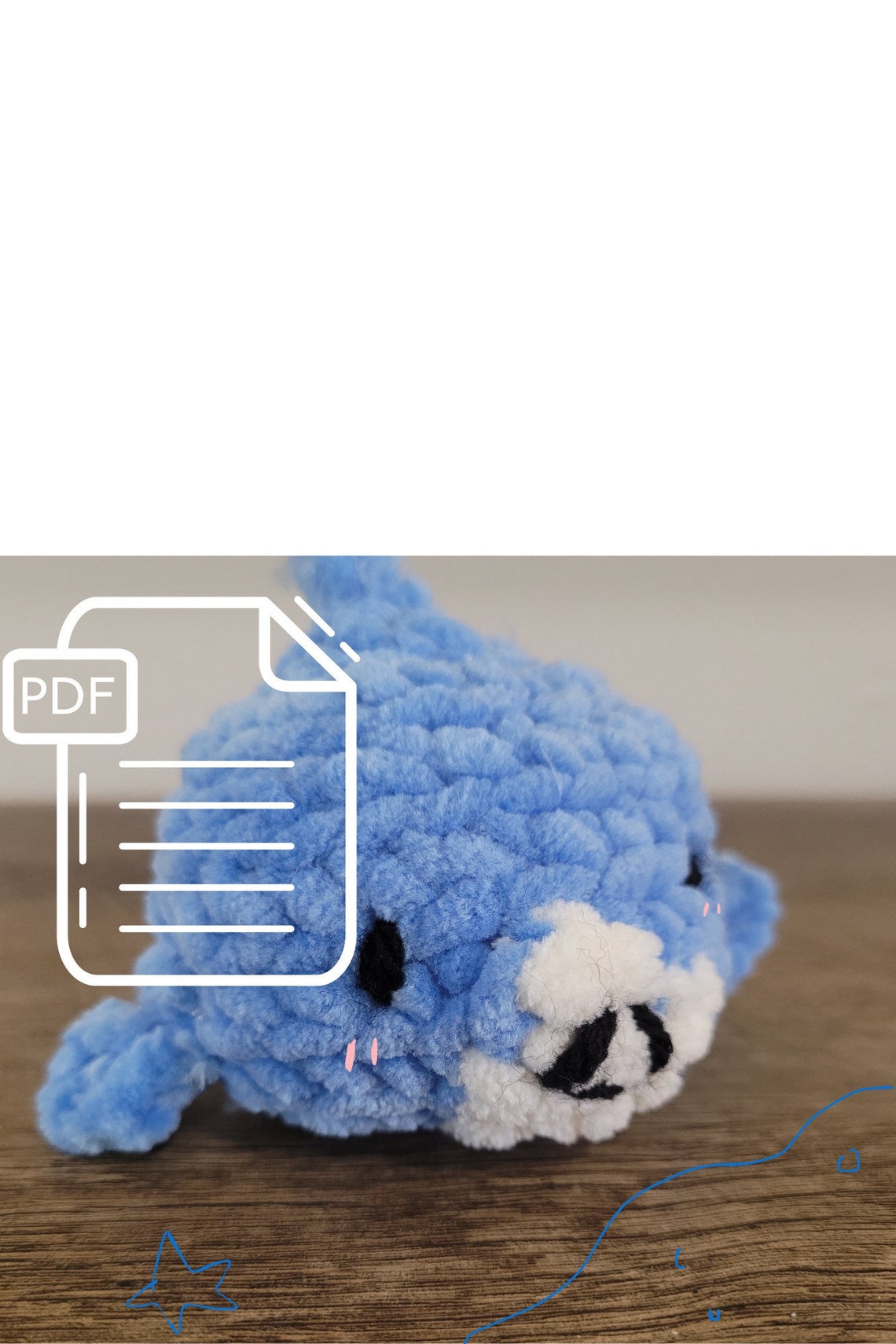 Cute Shark Isonade. PDF Download Crochet Pattern - Etsy