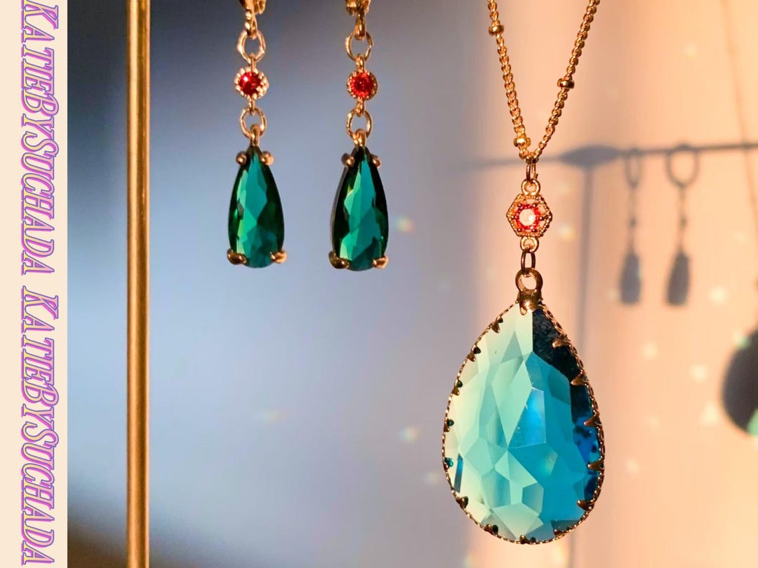 Howl,howl Jewelry Set, Pendragon Necklace, Howl Necklace, Howl Earrings ...