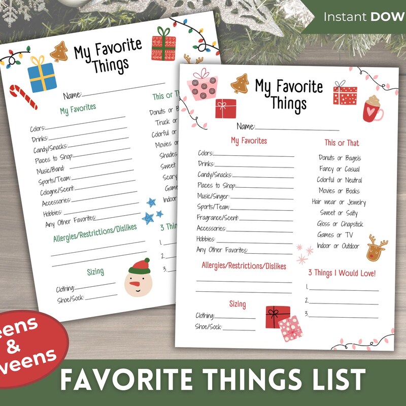 Favorite Things - Etsy