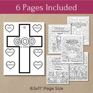 Christian Kids Valentine’s Day Craft, Christian Cross Craft, Bible ...