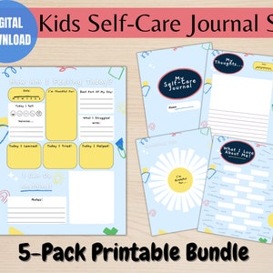 Self-care Journal, Self-love Journal, Gratitude Journal for Kids, Kids ...