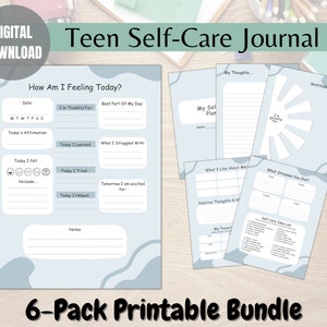 Self-care Journal, Self-love Journal, Mental Health Planner, Kids ...