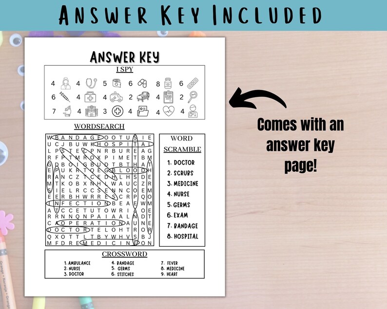 Pretend Play Dr. Activities Doctor Themed Games Kids - Etsy